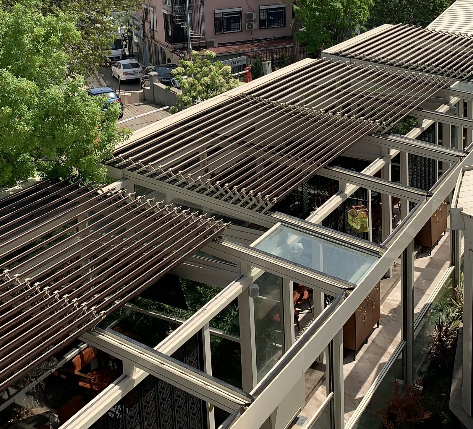 Rolling Roof, Panel Roof - Bioclimatic, Smart Roof Systems